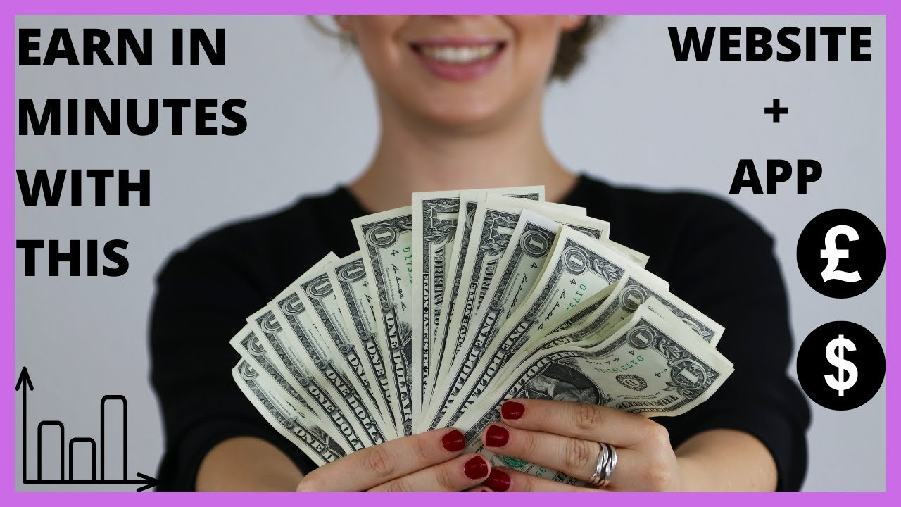 Earn Online Money | Easily Earn $10 in Minutes (Website + App Online ...