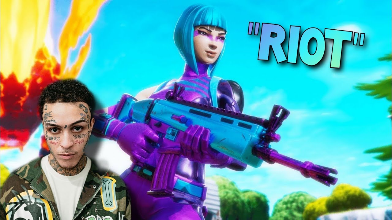Fortnite Montage: "RIOT" - Lil Skies - YouTube