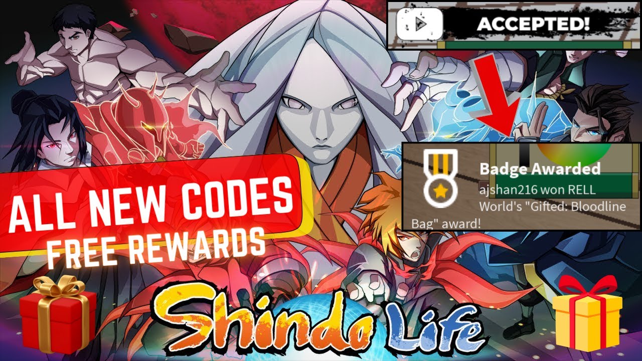 NEW ALL WORKING CODES FOR SHINDO LIFE IN 2025! 🎮 Roblox Shindo Life ...