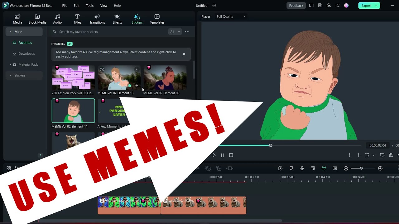 How To Use MEMES in YouTube Videos to Make it FUN to Watch! - FILMORA ...