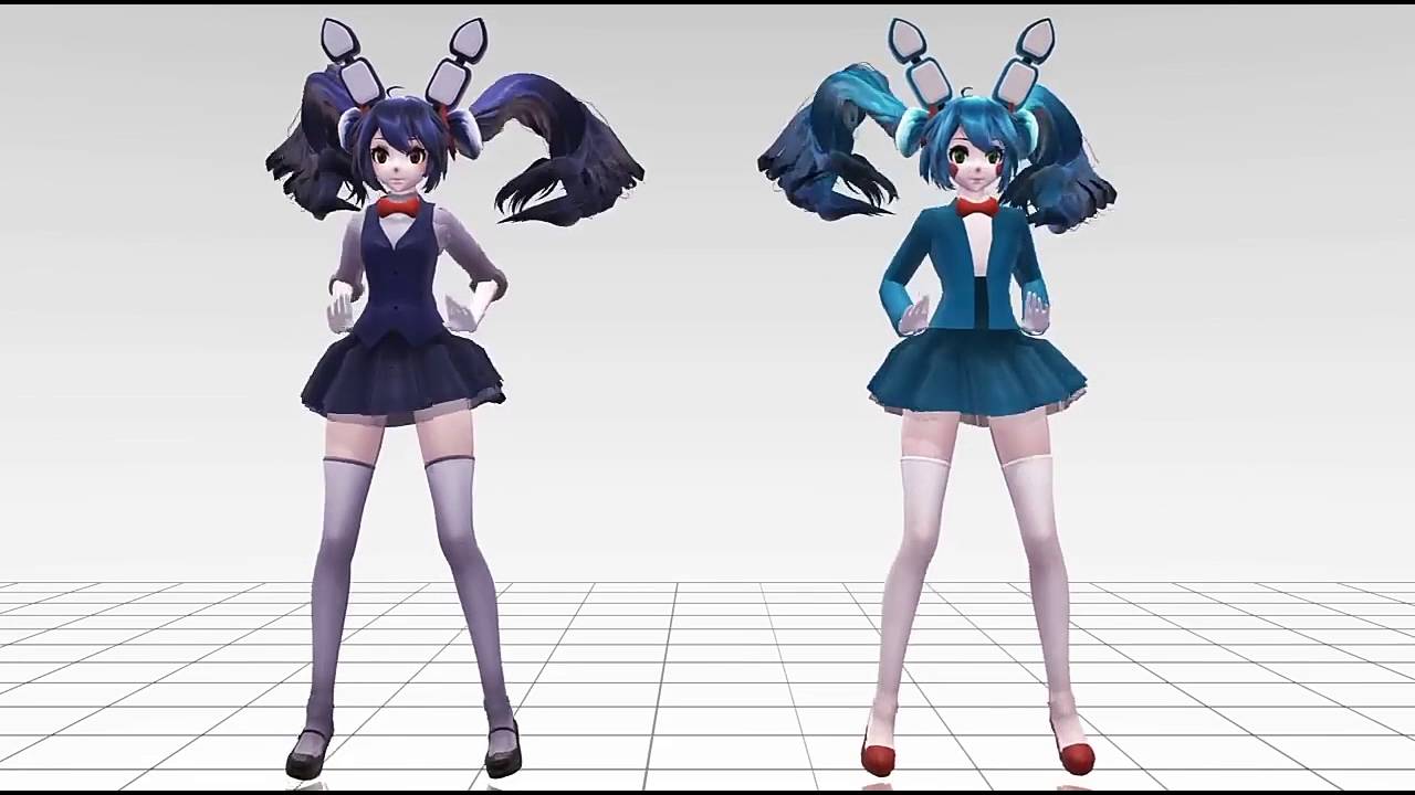 {MMD x FNAM} Shake it off ♡Toy Bonnie and Bonnie♡ - YouTube