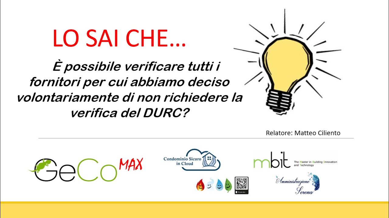 433 - Come verificare i fornitori per cui abbiamo deciso di non ...