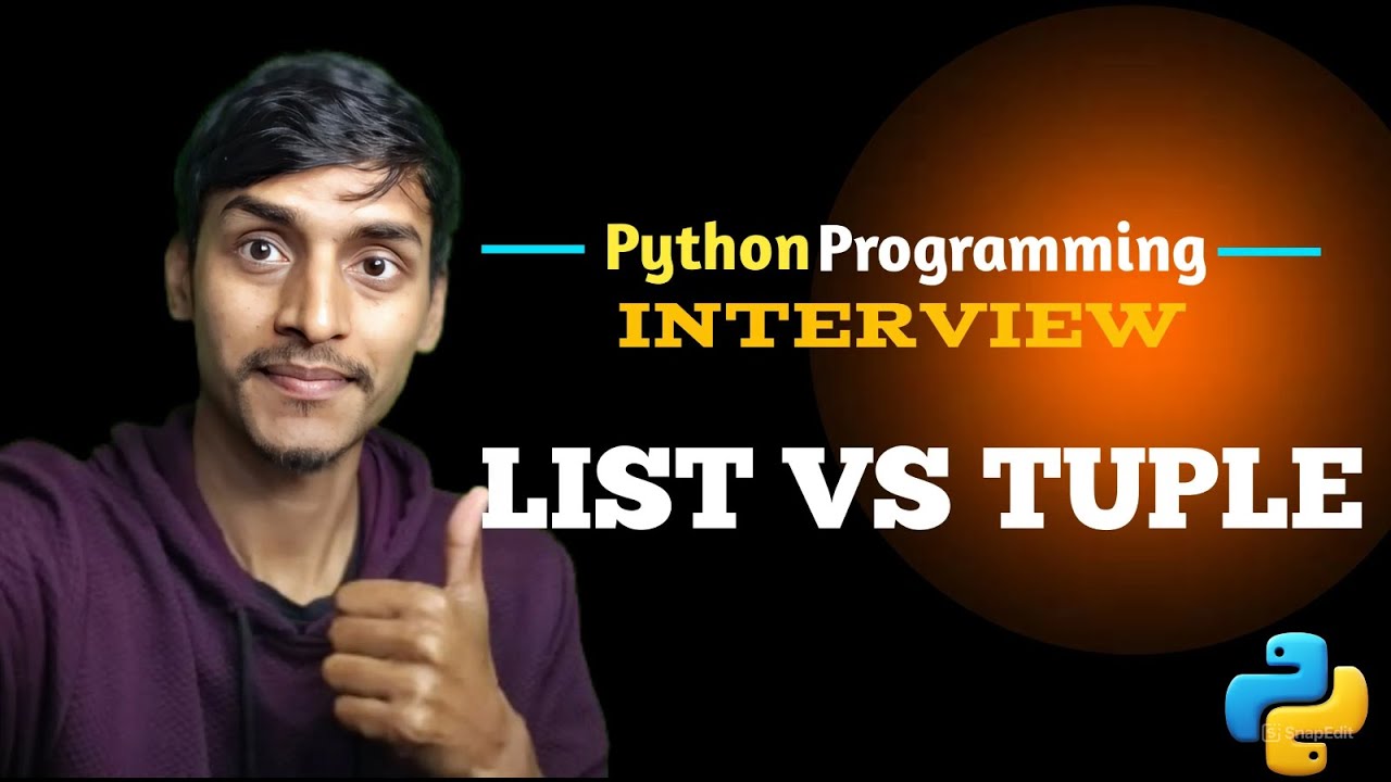 List Vs Tuple Mutable Vs Immutable Python Interview Questions