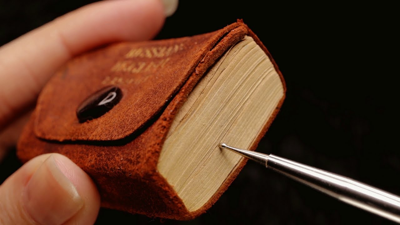 [ASMR] Tiny Edges Tracing and Brushing Sounds (NO TALKING) - YouTube