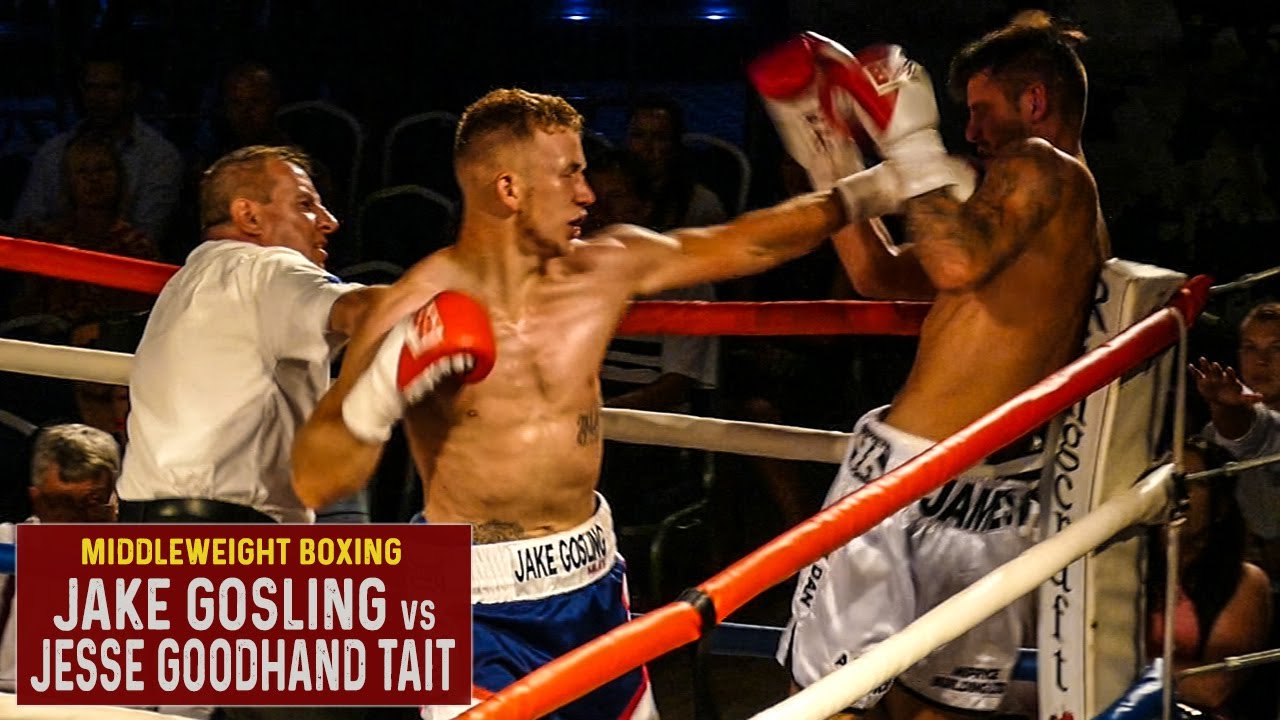 Jake Gosling vs Jesse Goodhand Tait | TKO WIN | Middleweight Boxing ...