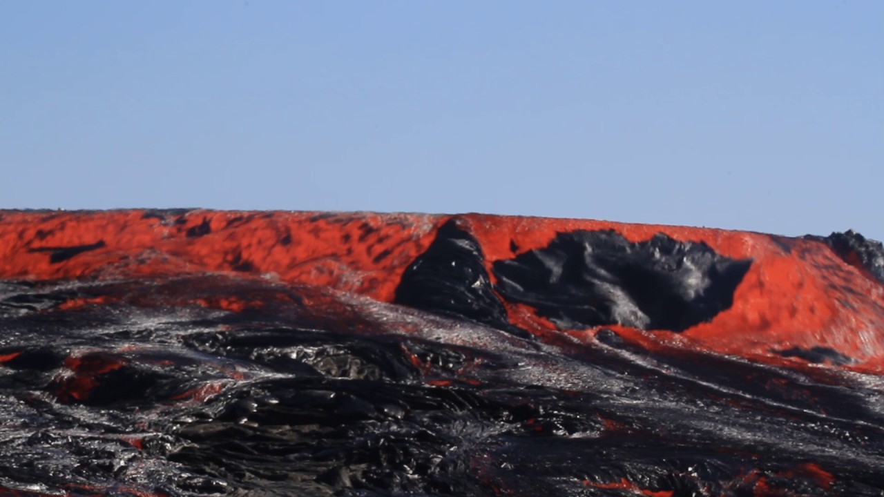 Erta Ale volcano - magma surge causes dramatic lava lake overflow - YouTube