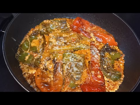 Fergese me speca djath dhe kos provojeni dhe do mahniteni nga shija/Peperoni con quartirolo  yogurt