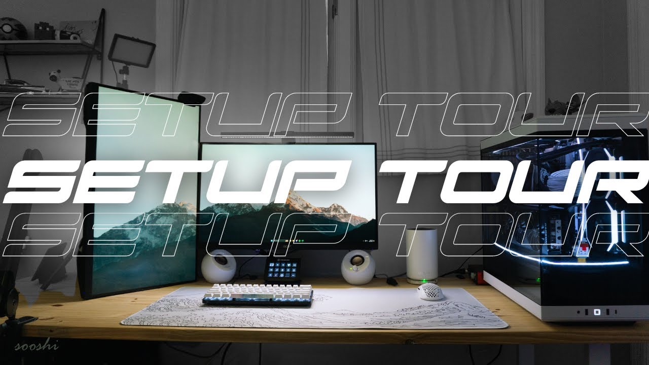 16 Year Old Content Creator Setup Tour (2024) - YouTube