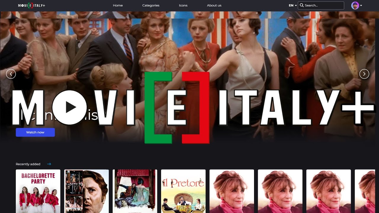 MOVIEITALY The best of Italian cinema to learn Italian language - YouTube