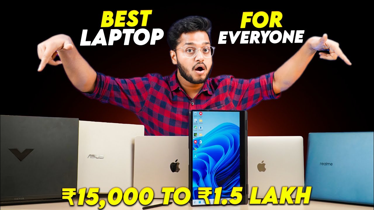 Best Laptop for Everyone in 2023 From ₹15000 to ₹1.5 Lakh🔥⚡️ - YouTube
