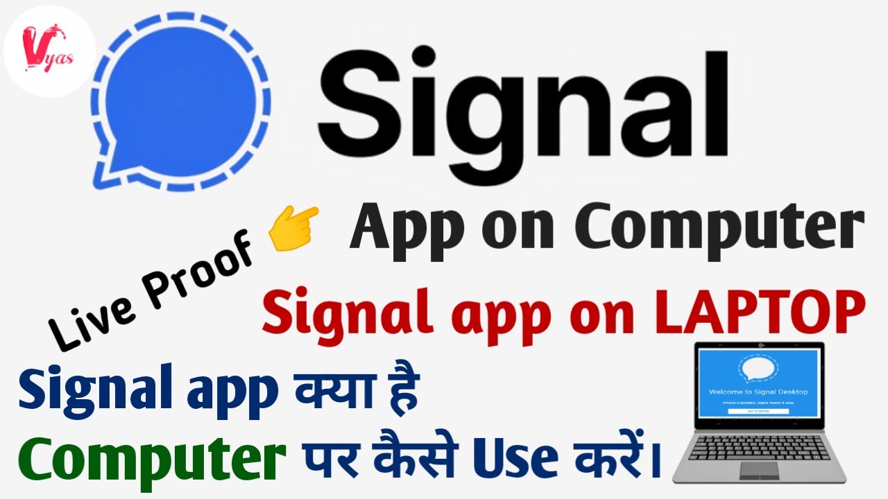 How to Use Signal App on Desktop | Computer Par Signal App Kaise ...