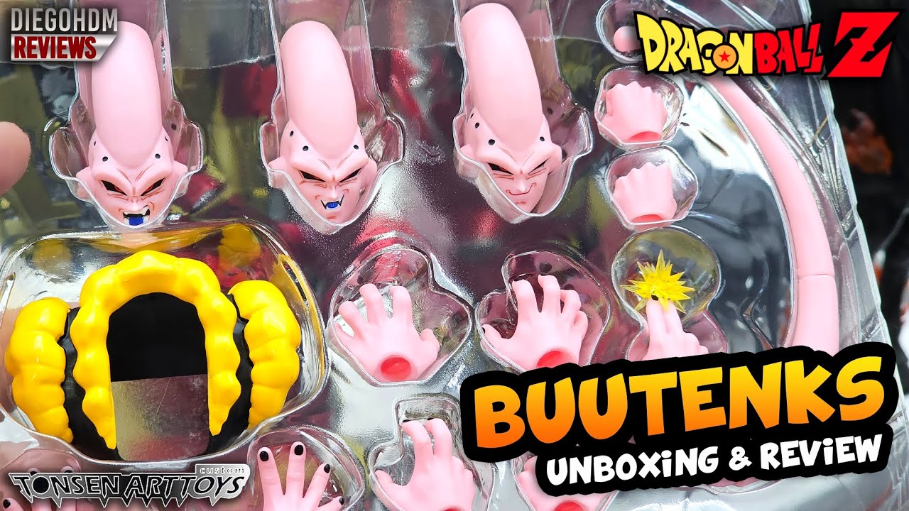 BUUTENKS SH Figuarts Tonsen Arttoys KIT DBZ Unboxing e Review BR - YouTube
