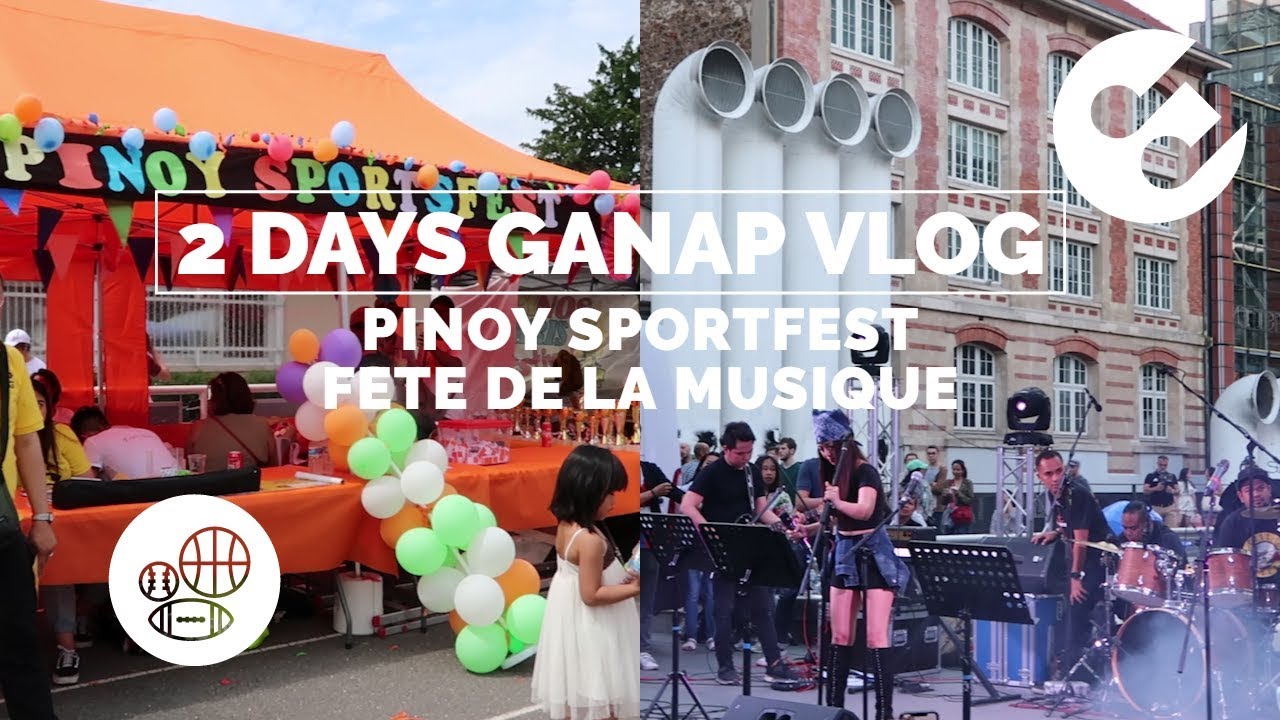 2 DAYS RANDOM PINOY EVENTS IN PARIS | PINOY SPORT FEST AND PINOY JAM ...