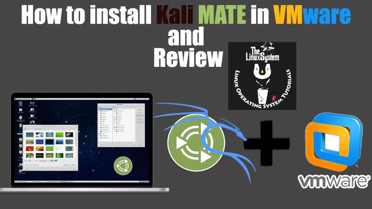 How to Install Kali MATE on VMWare + Review 2017 Tutorial [HD] - YouTube