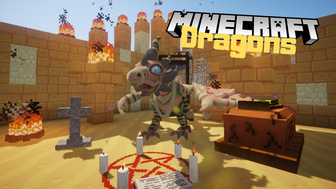 RESURRECTING THE MUMMY DRAGON!! - Minecraft Dragons - YouTube