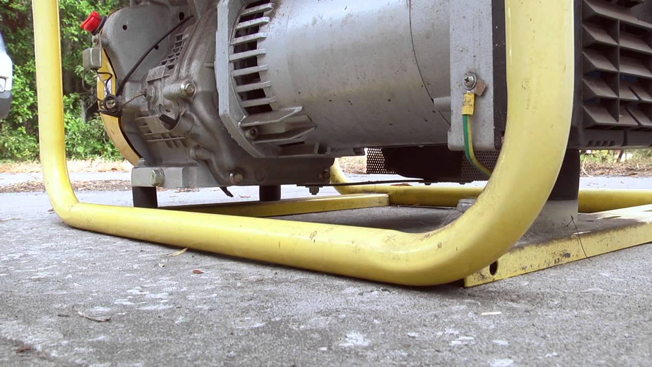 How to Install and Use a Generator- Hazard Mitigation Safety - YouTube