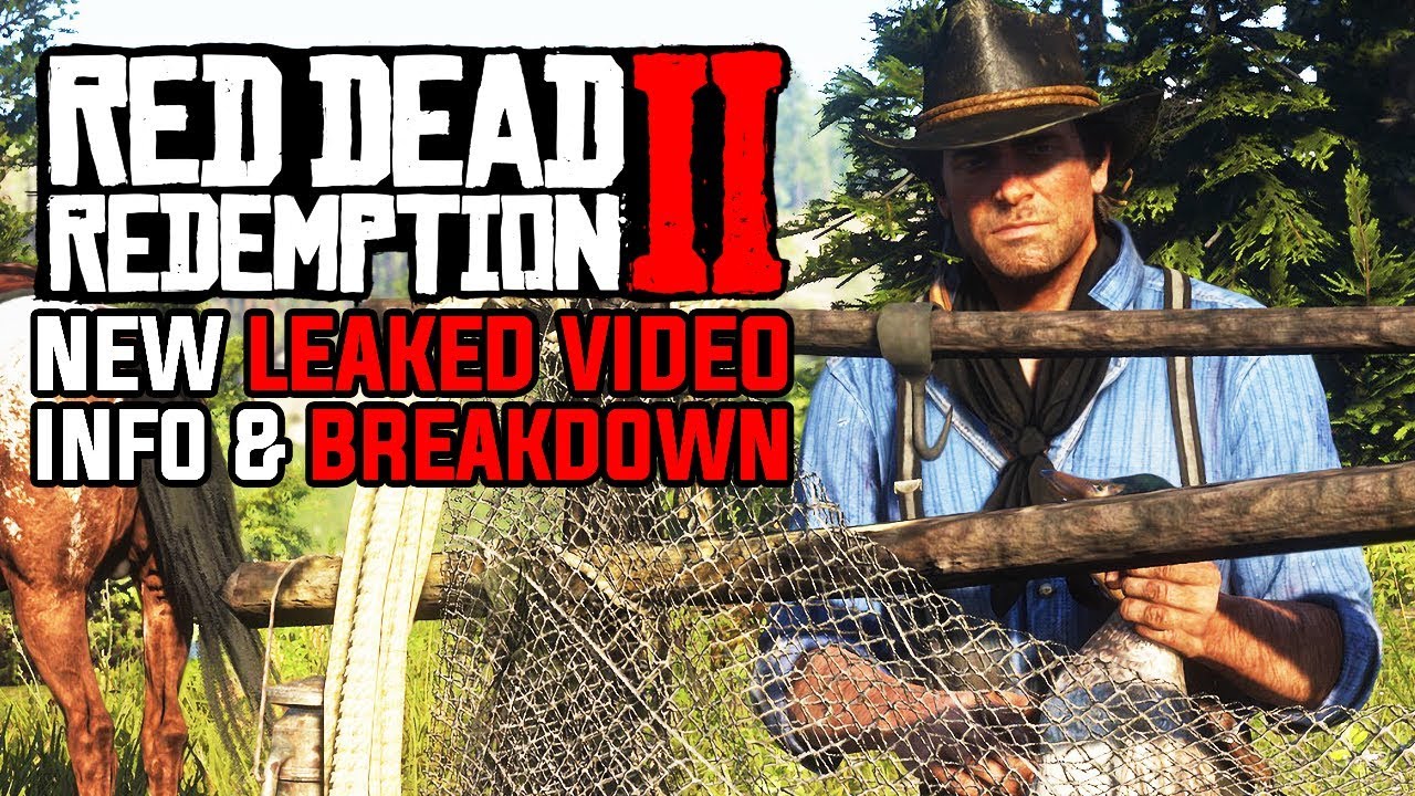 RED DEAD REDEMPTION 2 | LEAKED Official Gameplay Details, In-Game Map ...