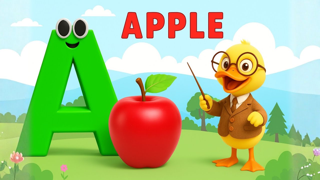 ABC Duck Song 🦆 A to Z Alphabet & Phonics with Quacky Friends | Fun ...