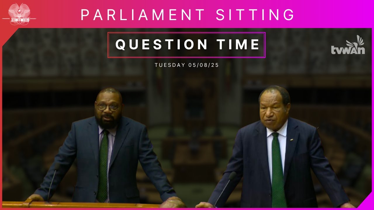 Parliament Question Time | Tuesday 5th August 2025 - YouTube