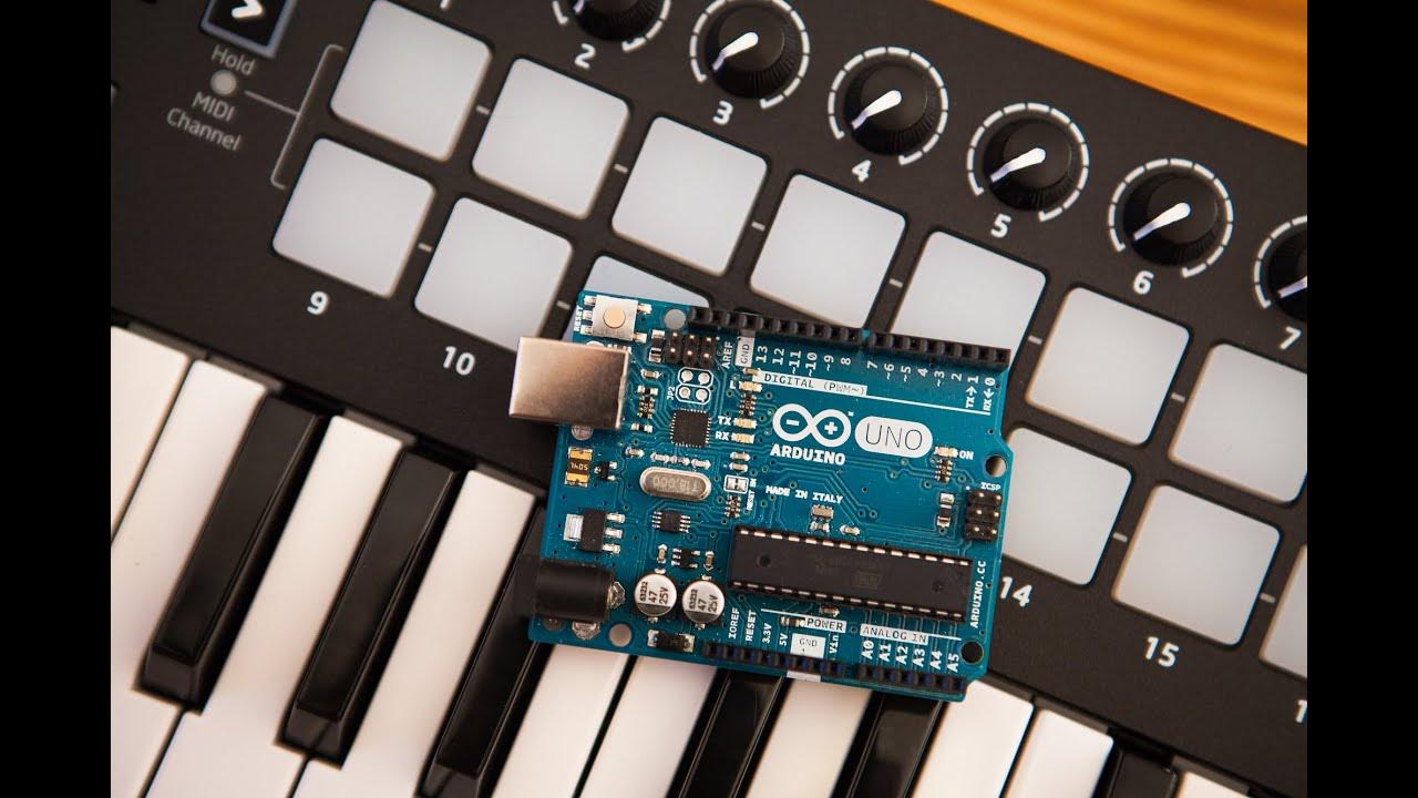 Piano Midi -Arduino de un Piano viejo - YouTube