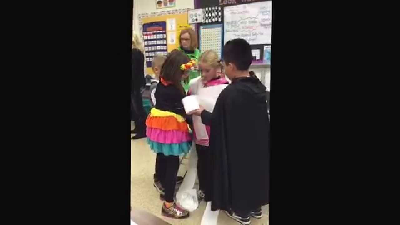 Getting wrapped up like a Mummy - YouTube