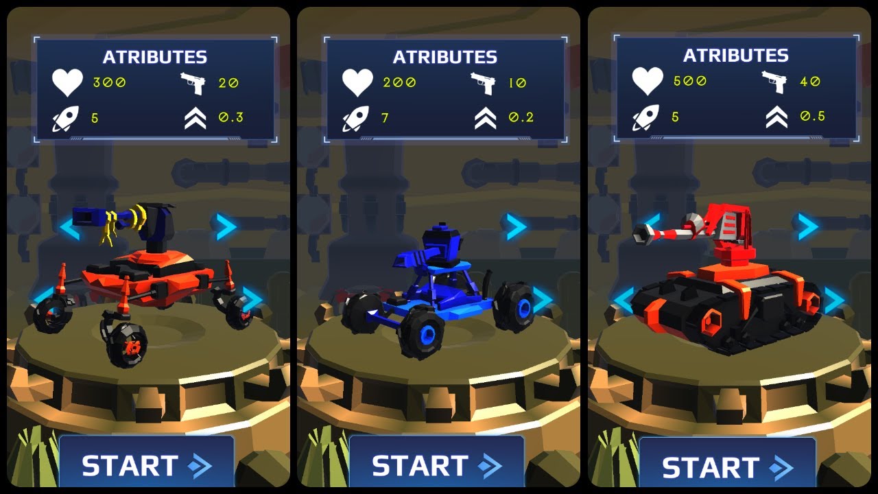 Byte Blaster: Tank Battles Game Android Gameplay - YouTube