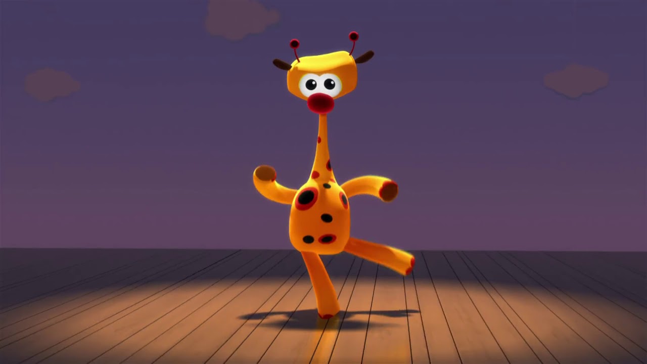 Break dancing Giraffe - YouTube