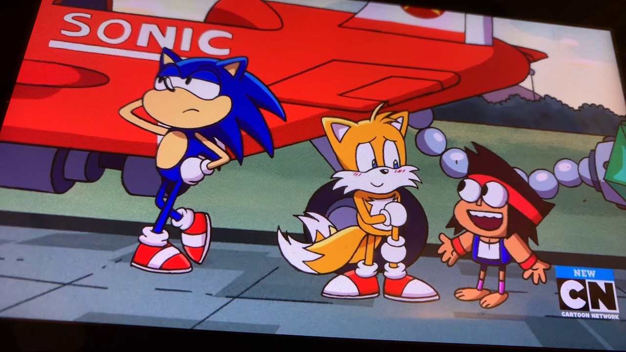 Sonic OK KO Crossover Tornado Scene - YouTube