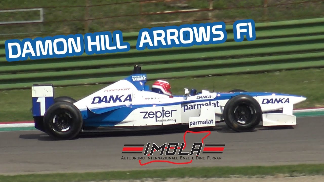 1997 Arrows F1 car (ex Damon Hill), Formula Renault 2.0 and F4 at Imola ...