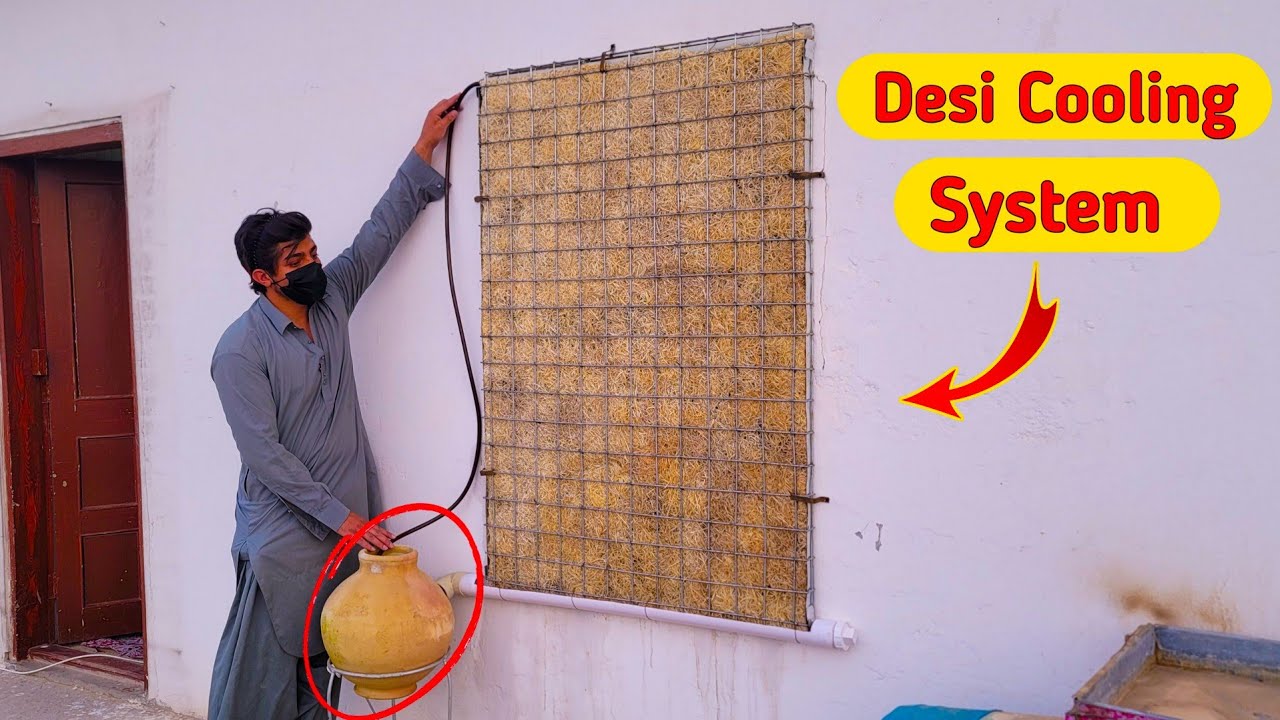 Desi Cooling System | How to make Window Cooler #diy - YouTube