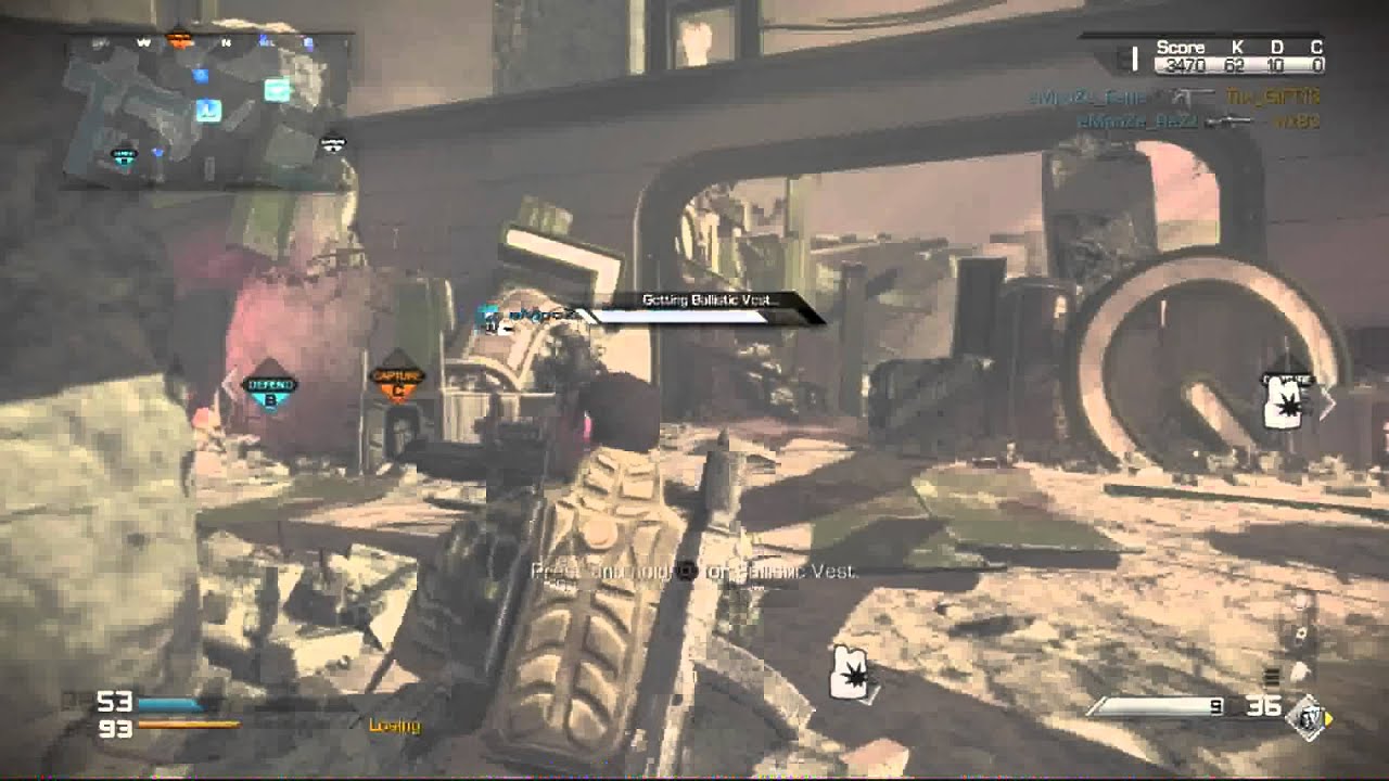 Call Of Duty Ghosts 127 Kills Specialist With The Bulldog Shotgun In ...