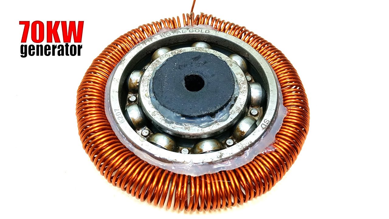 Homemade Self Running Free Energy Generator - 220V Free Energy 70,000w ...