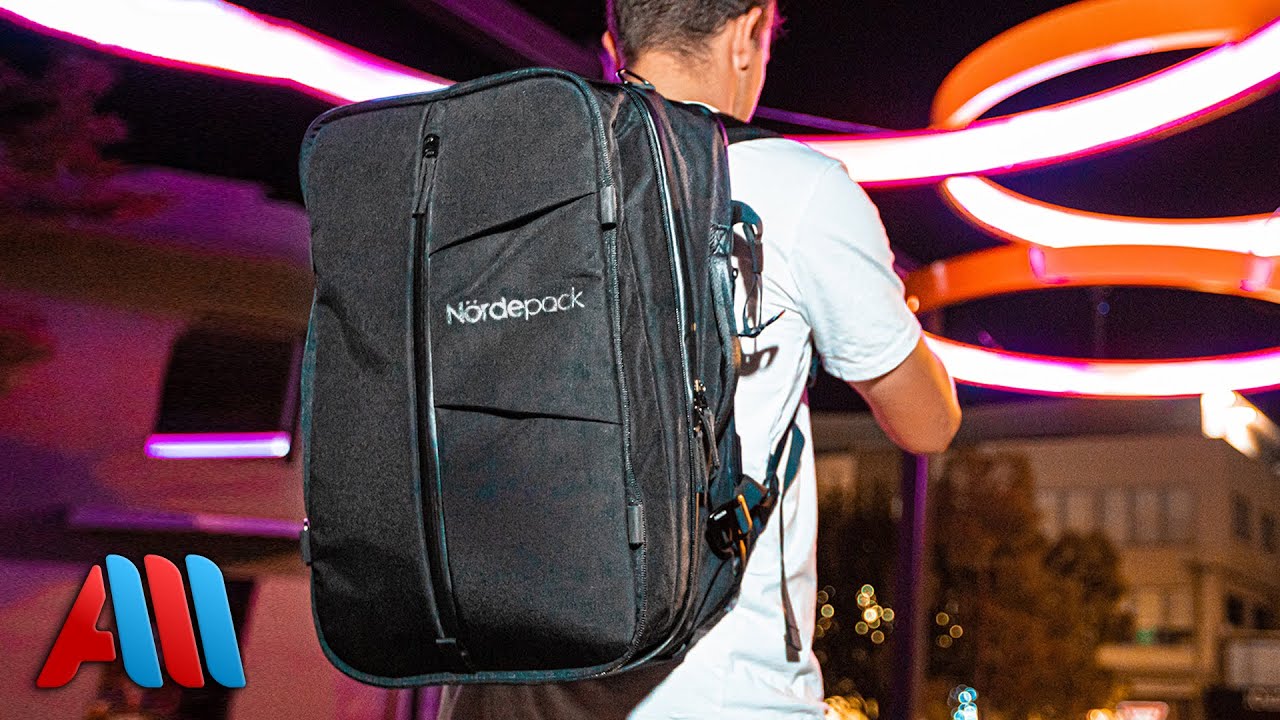 THIS Backpack Has WHAT!?! // Nordepack Backpack Unboxing & Review - YouTube