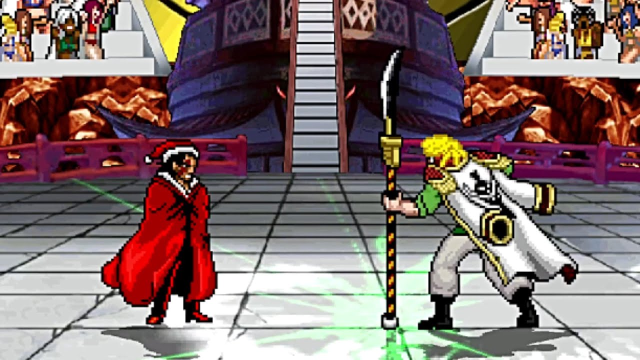 Monkey D. Dragon (Santa) Vs Shirohige (Prime) | One Piece - YouTube