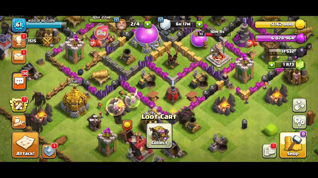 clash of clans live streaming | clash of clans gameplay live | coc live ...