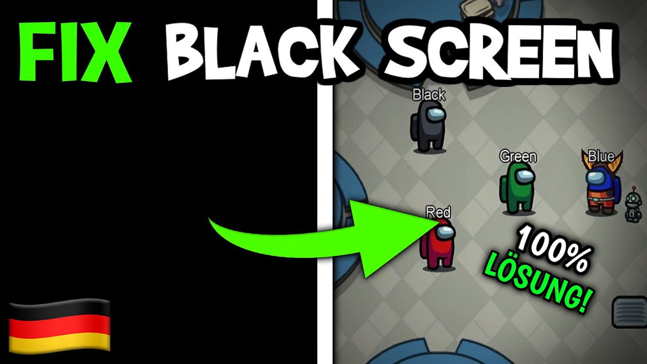 Among Us Black Screen | Die LÖSUNG | Fehlerbehebung - YouTube