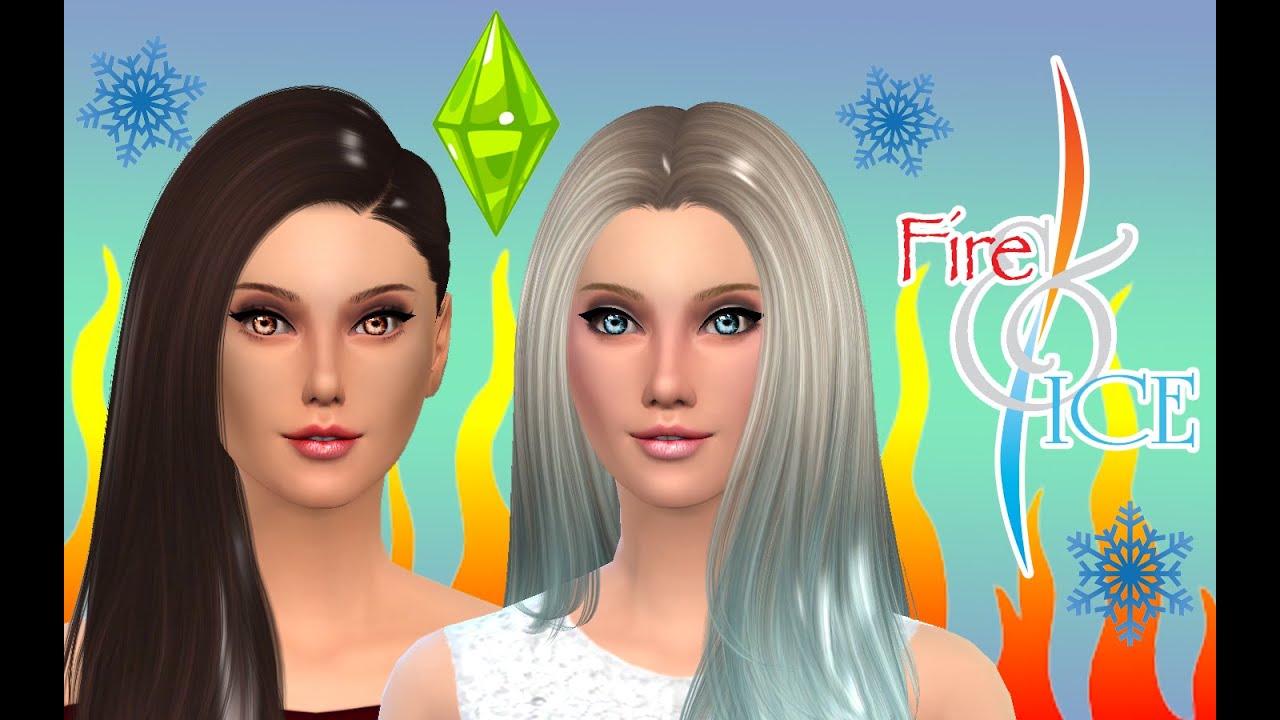 The Sims 4: Fire And Ice CAS - YouTube