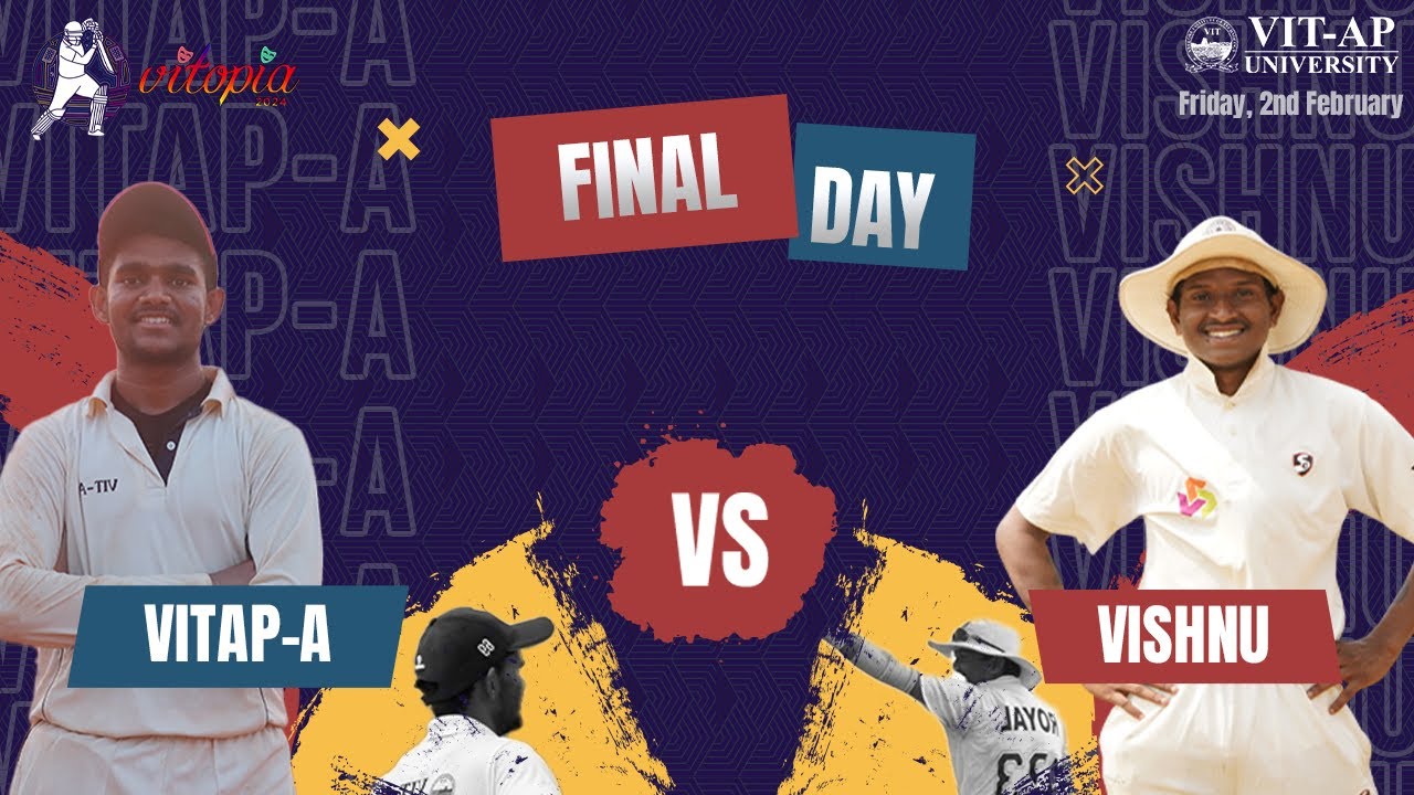 VIT AP - A VS VISHNU FINALS , VIT - AP UNIVERSITY - YouTube