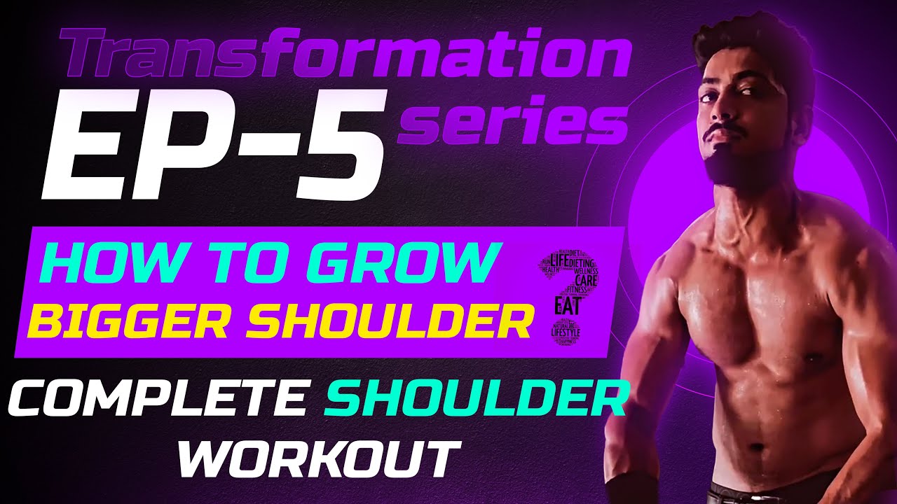 Shoulder workout plan | build bigger shoulder faster | transformation ...