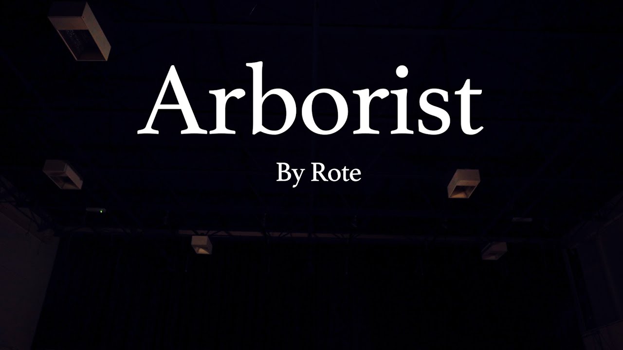 Arborist - By Rote (Official Music Video) - YouTube