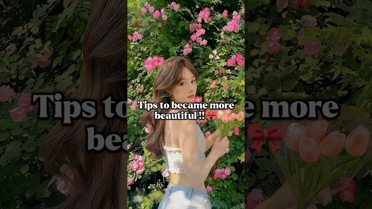 Tips to became beautiful !!🌷 #fyp #aesthetic #loveyourself #selflove ...