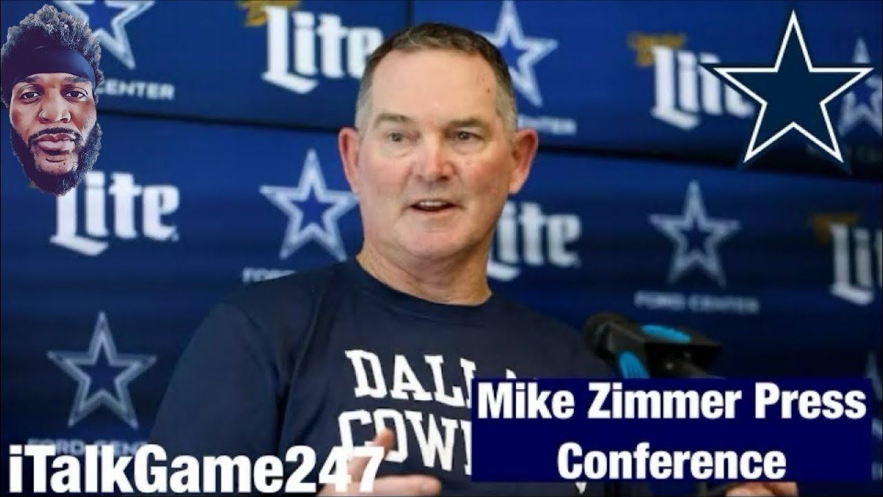 Dallas Cowboys Introduce Mike Zimmer as Defensive Coordinator in ...