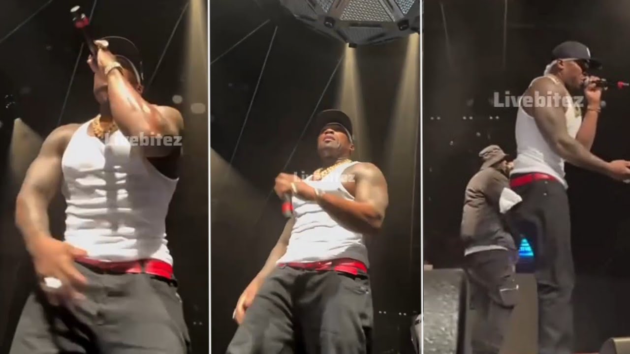 50 Cent HITS the Stage in Vegas Performing POWER Theme Song! 🔥🎤 - YouTube