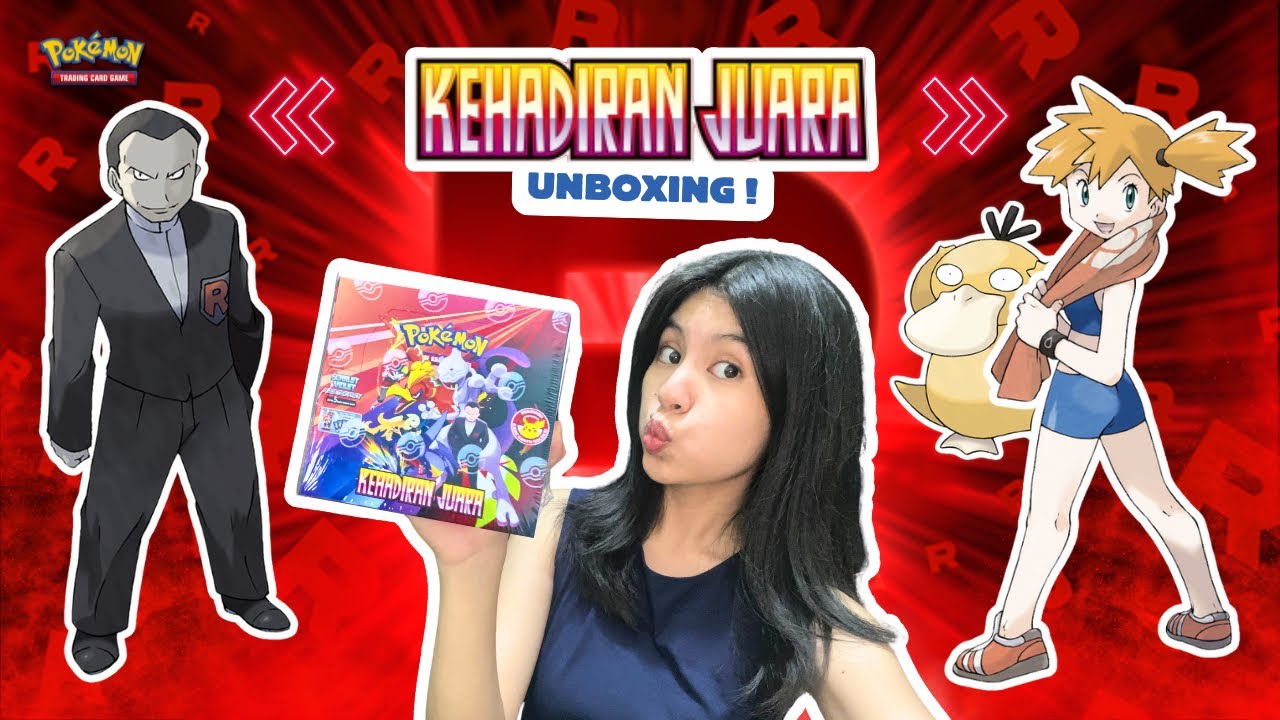 UNBOXING KEHADIRAN JUARA SATU BOX !!! | POKEMON TCG - YouTube