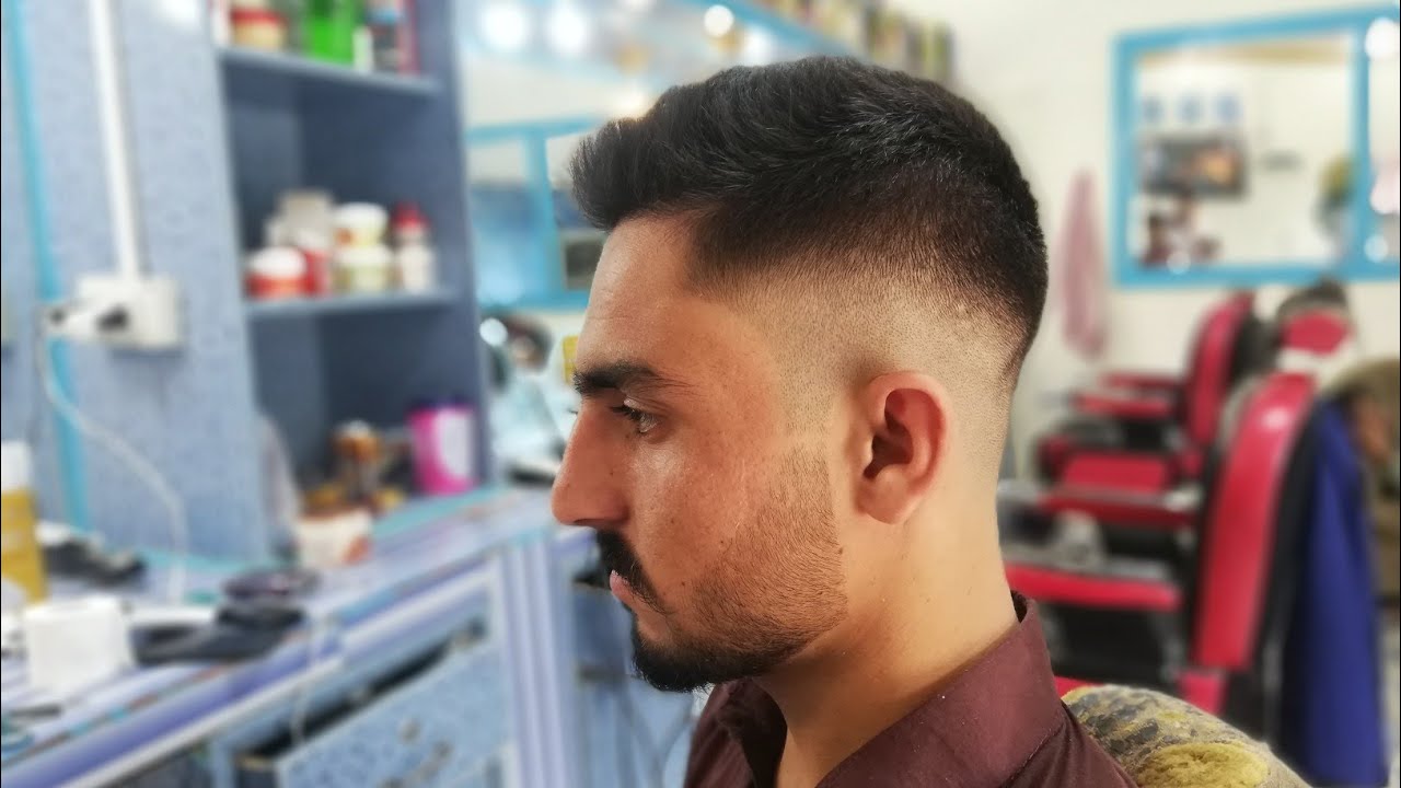 Hair Cutting l Fuji cutting style & beard style - YouTube