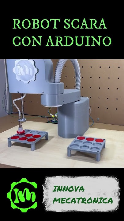 Robot Scara con Arduino #arduino #robot - YouTube