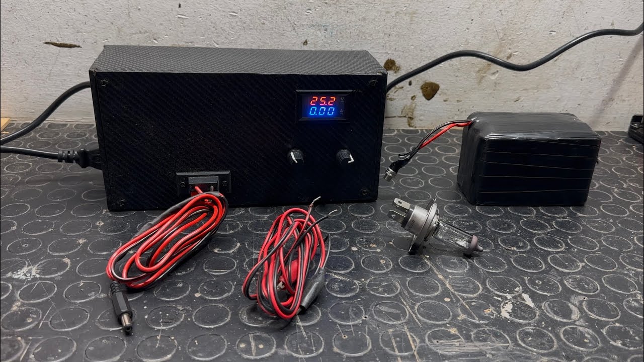 One DIY charger for all your Li-ion batteries up to 6s 24v , bench ...