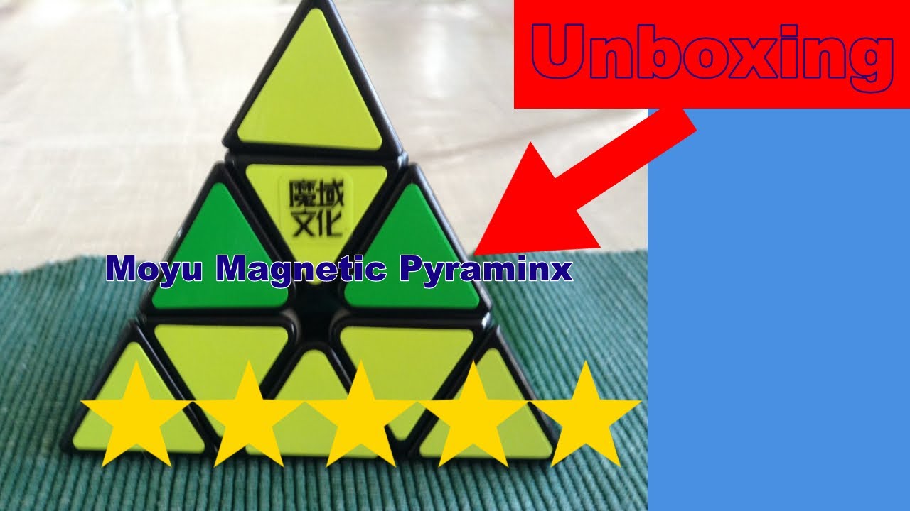 Moyu Magnetic Pyraminx Unboxing- J8Cubes - YouTube