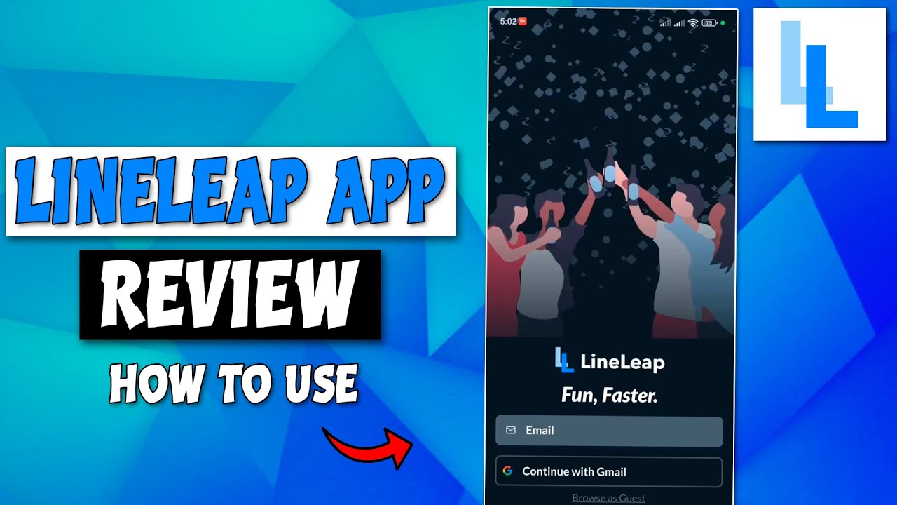 LineLeap App Review | How To Use Lineleap App - YouTube
