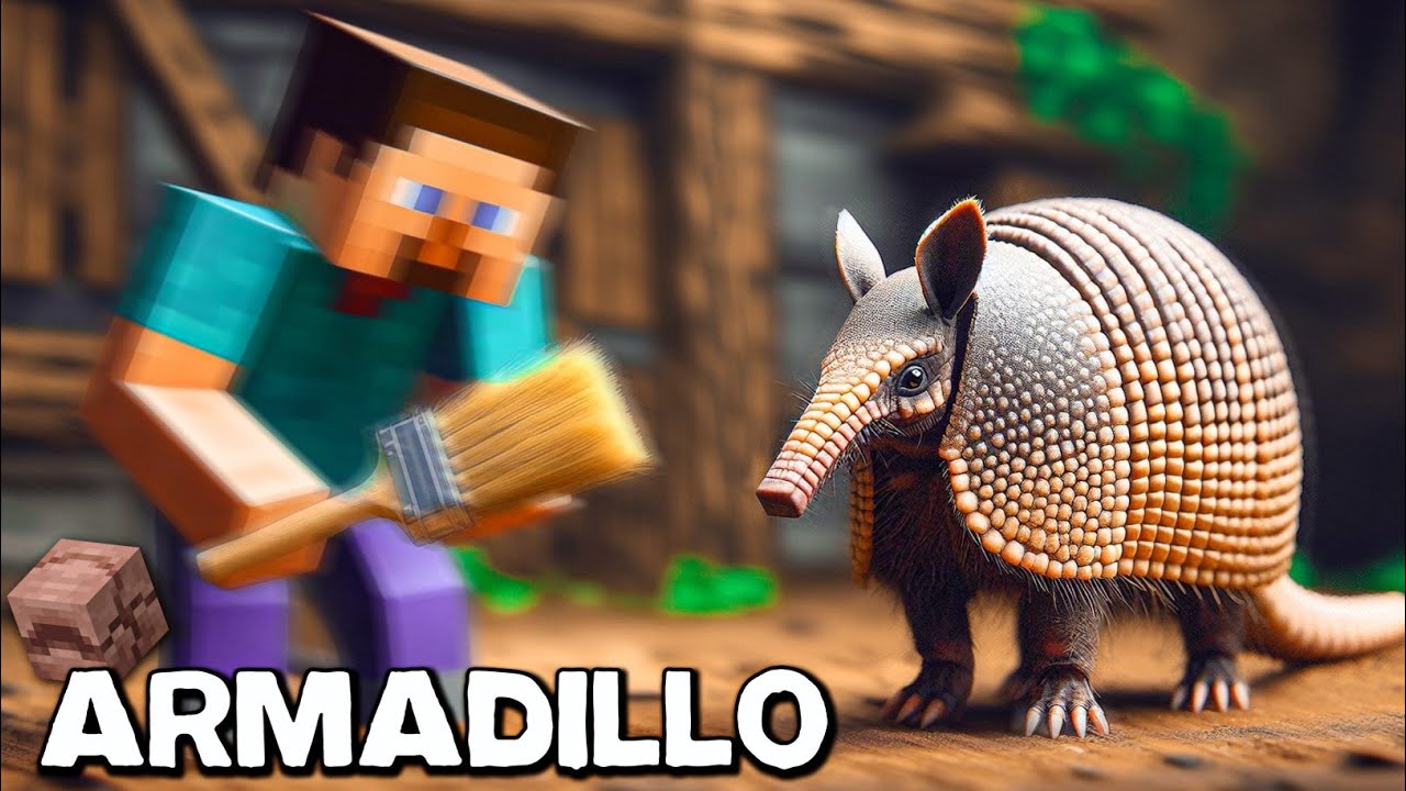 All About ARMADILLO In Minecraft ||🦔|| Secrets Of Armadillo - YouTube